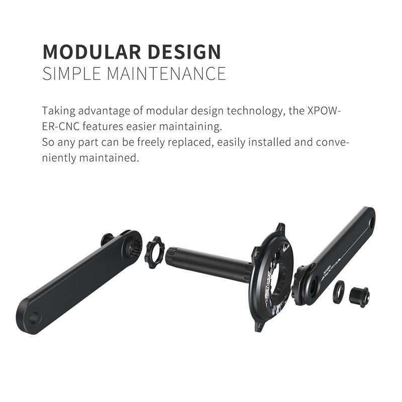 XCADEY XPOWER超輕盤爪式功率計曲柄組【不同規格】 – CHRIS CYCLE