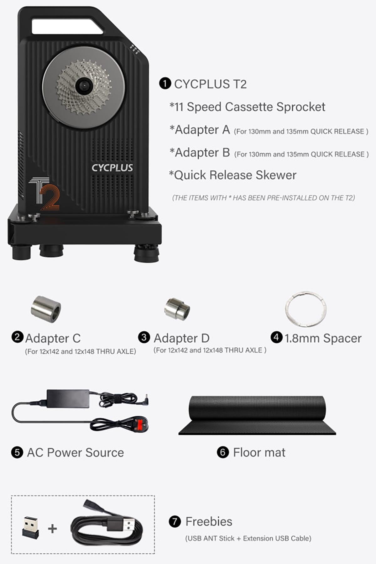 CYCPLUS T2 SMART TRAINER 智慧型訓練台 – CHRIS CYCLE